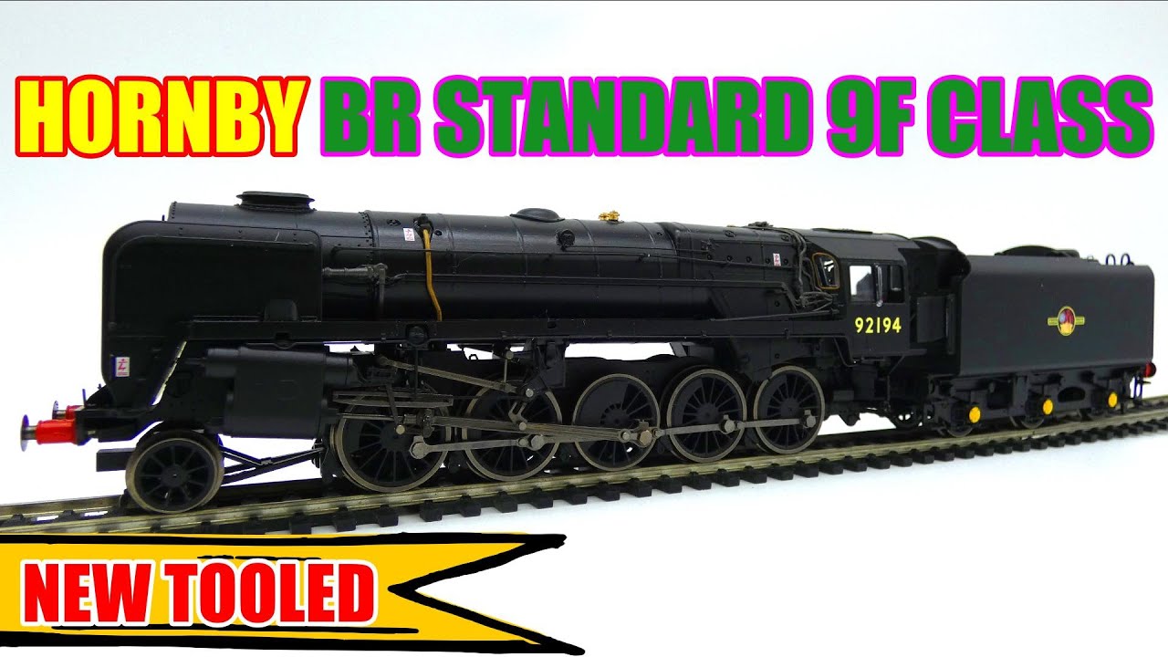 ULTIMATE 9F: REVIEW HORNBY (NEW TOOLED 2022) BR STANDARD 9F CLASS - YouTube