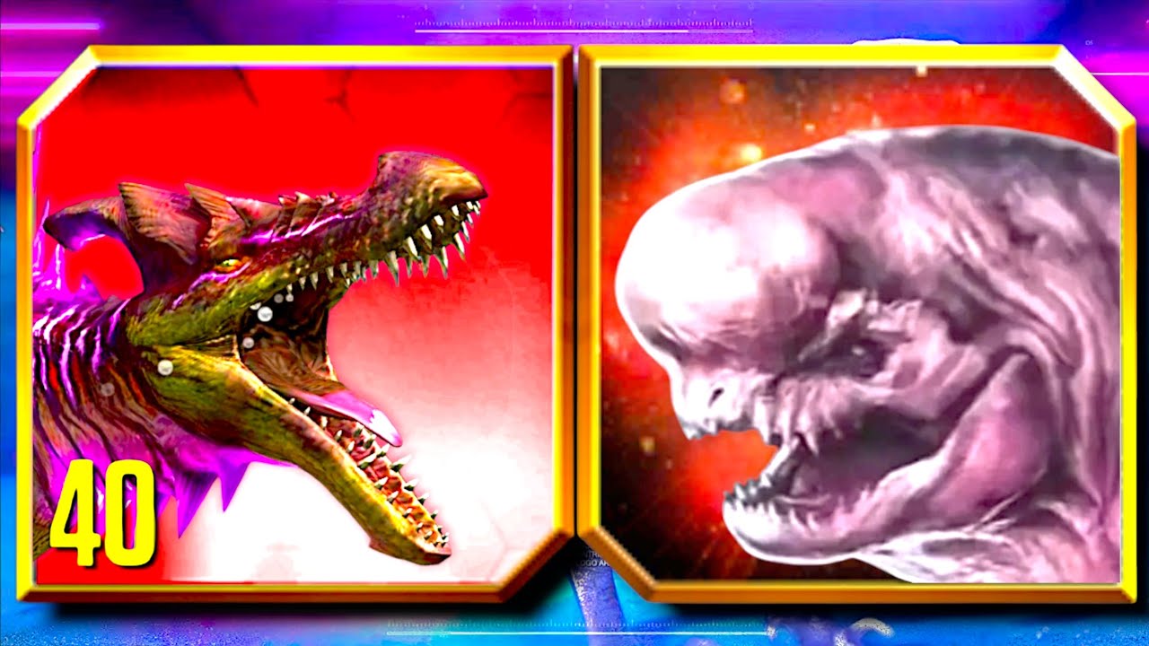 MUTANT SPINOSAURUS VS MUTANT T-REX MUTATION BOSS FIGHT - Jurassic World ...