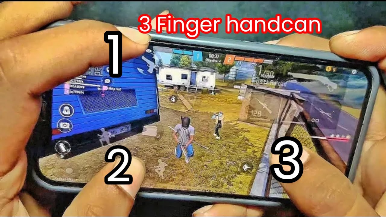 3 finger gameplay free fire poco x3 pro free fire handcam gameplay💯📱 ...