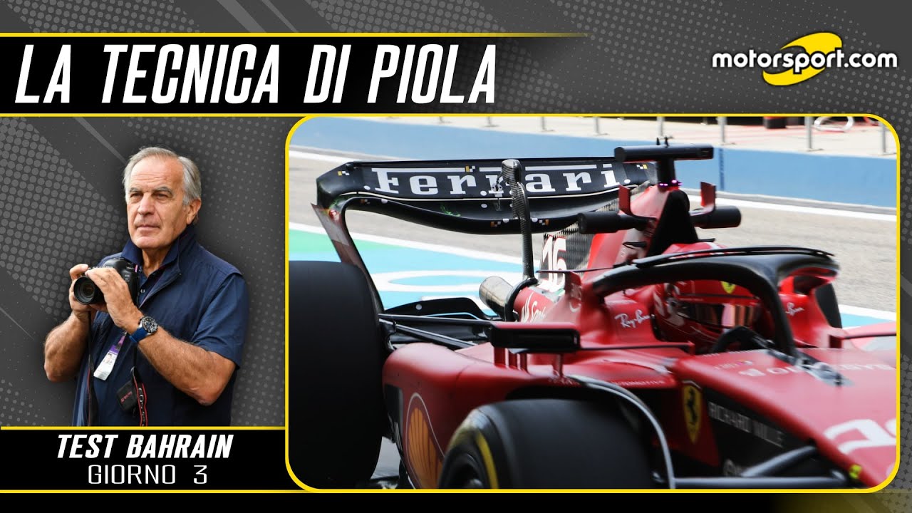 Piola: "La nuova ala Ferrari per ora resta un mistero" - YouTube