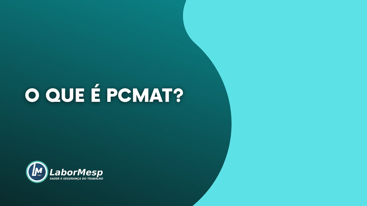O que e PCMAT? - YouTube
