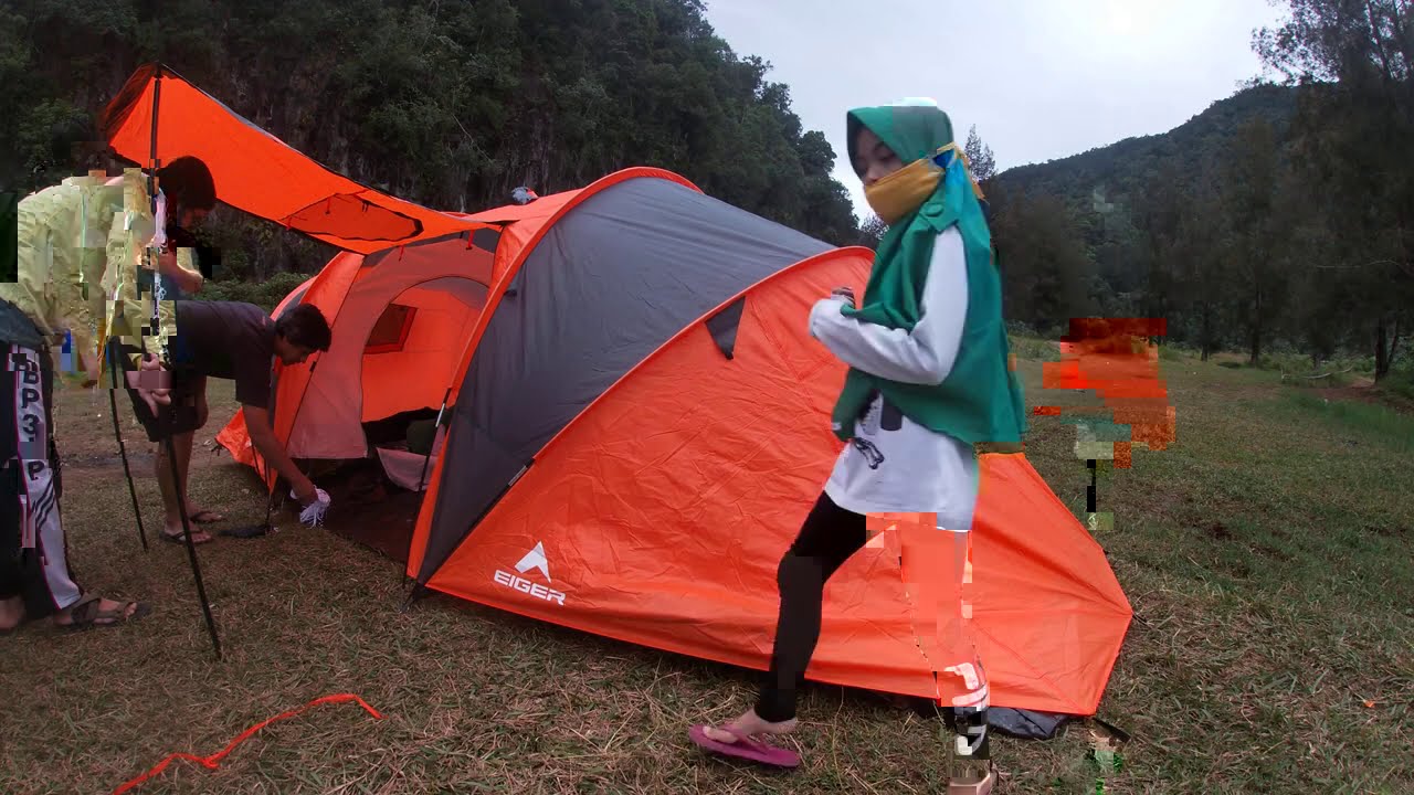 Part 1 - Berkemah di Malimping Cibodas (Mendirikan Tenda) - YouTube