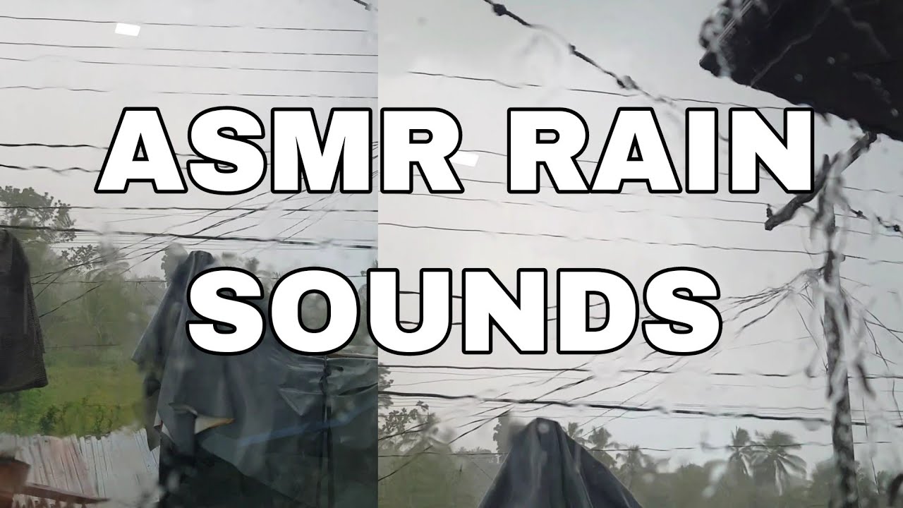 Rain ASMR very relaxing | First rain Month of May 2023#rainsounds - YouTube