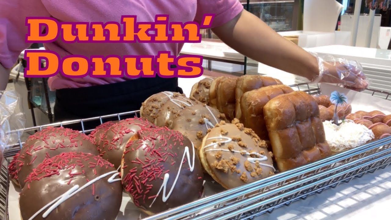 DD#3 던킨 도넛정리영상ㅣ던킨 음료제조영상ㅣ카페소음 - YouTube