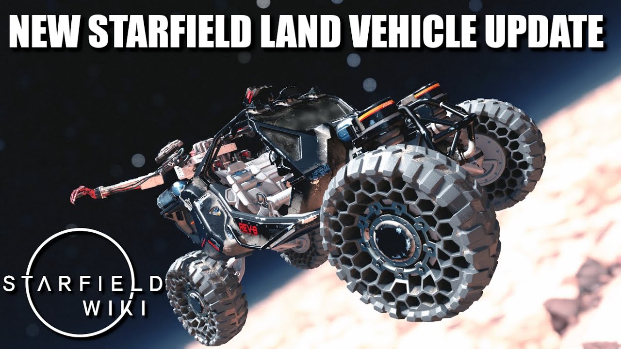 New Game Changing Starfield Update | The REV-8 Land Vehicle | Starfield ...