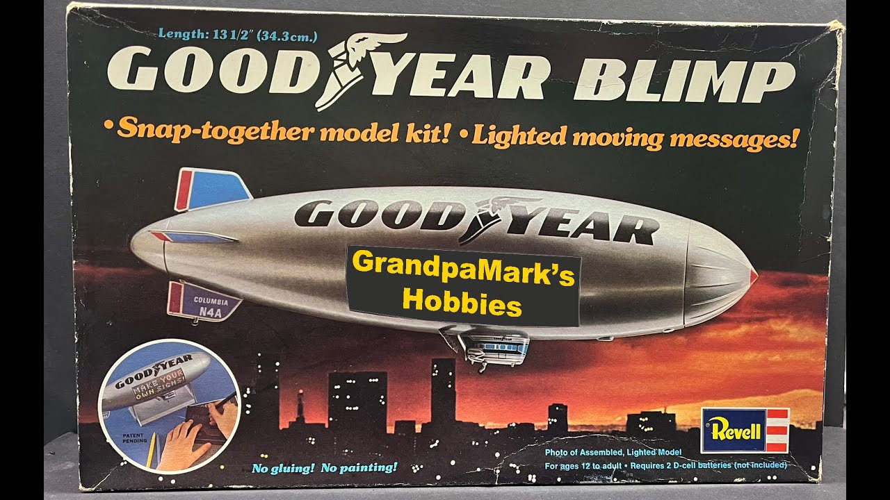 Revell’s Goodyear Blimp Unboxing - YouTube