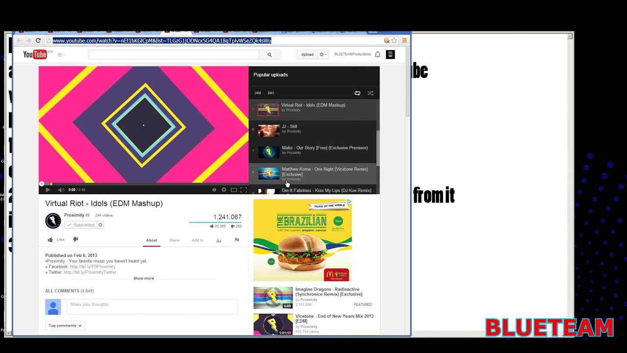 Youtube Mp4 and Mp3 Download Tutorial - YouTube