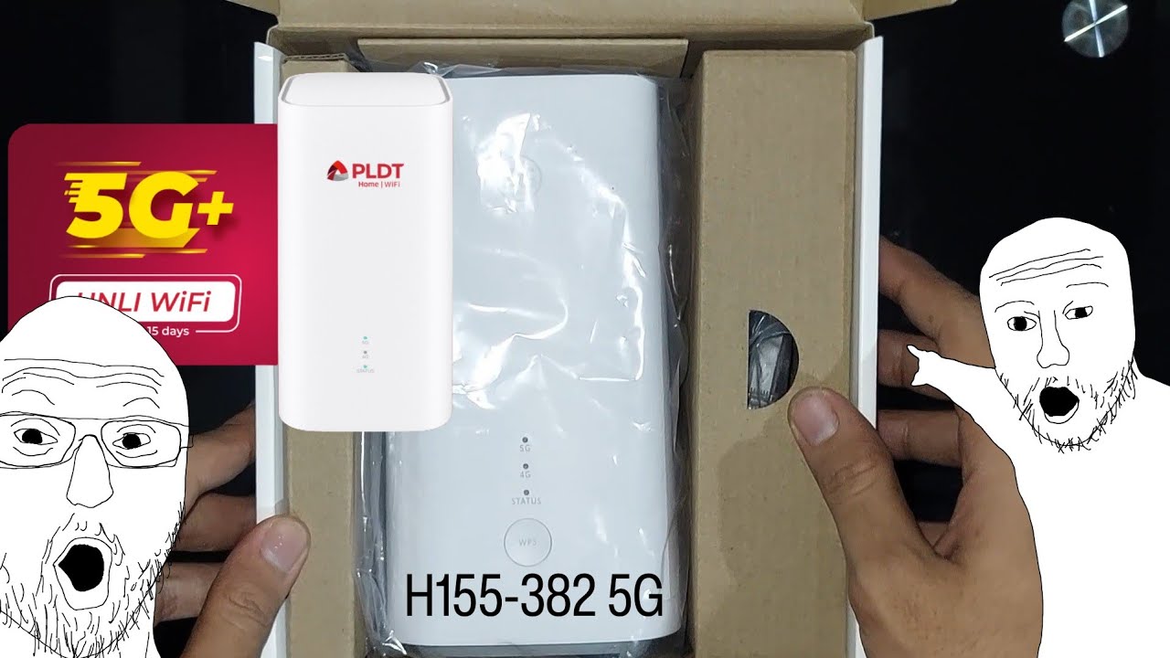 PLDT NEWEST 5G MODEM H155 382 5G - YouTube
