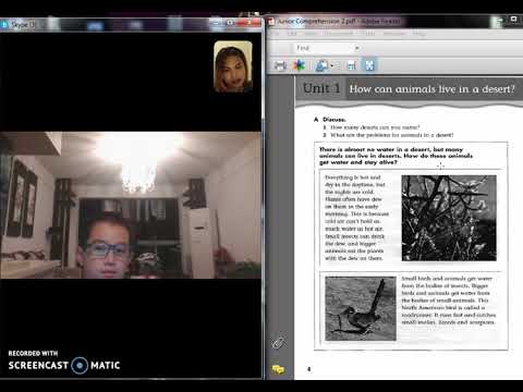 English Teacher Online Via Skype - YouTube