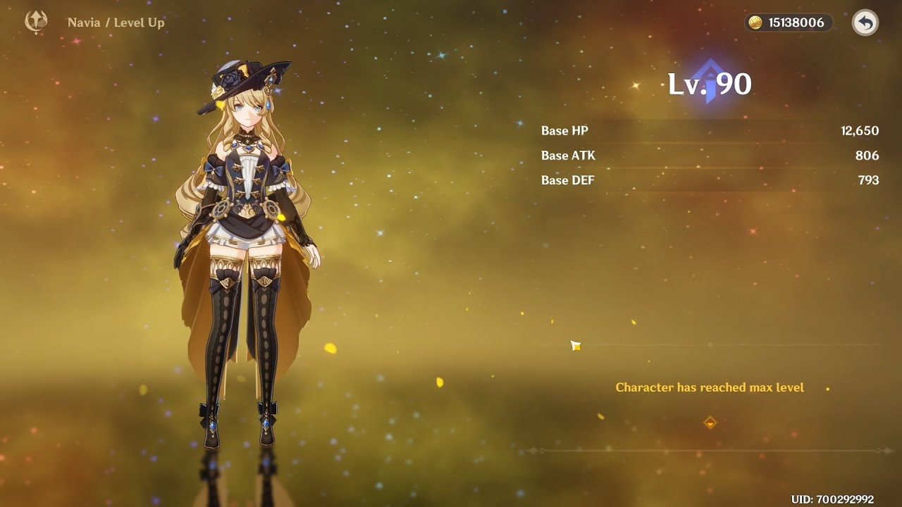 Navia lvl 90 achieved! | Satisfying Moments [ Genshin Impact ] - YouTube