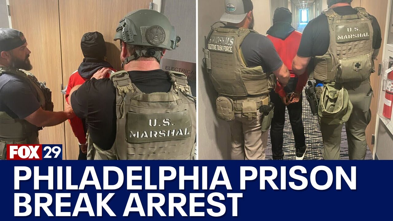 Man accused of aiding Philadelphia prison break arrested at ...