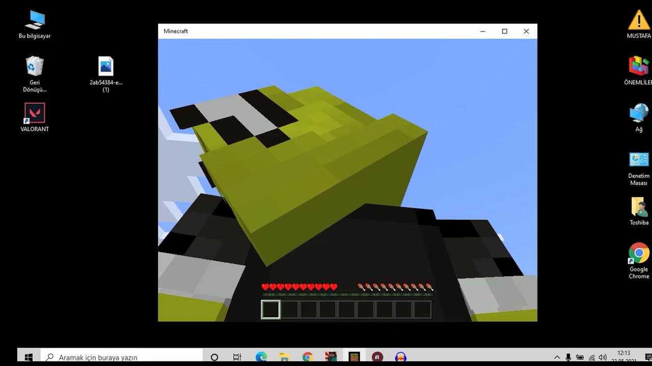 Minecraft Windows 10 Edition (SKİN) Nasıl Yüklenir ? - YouTube