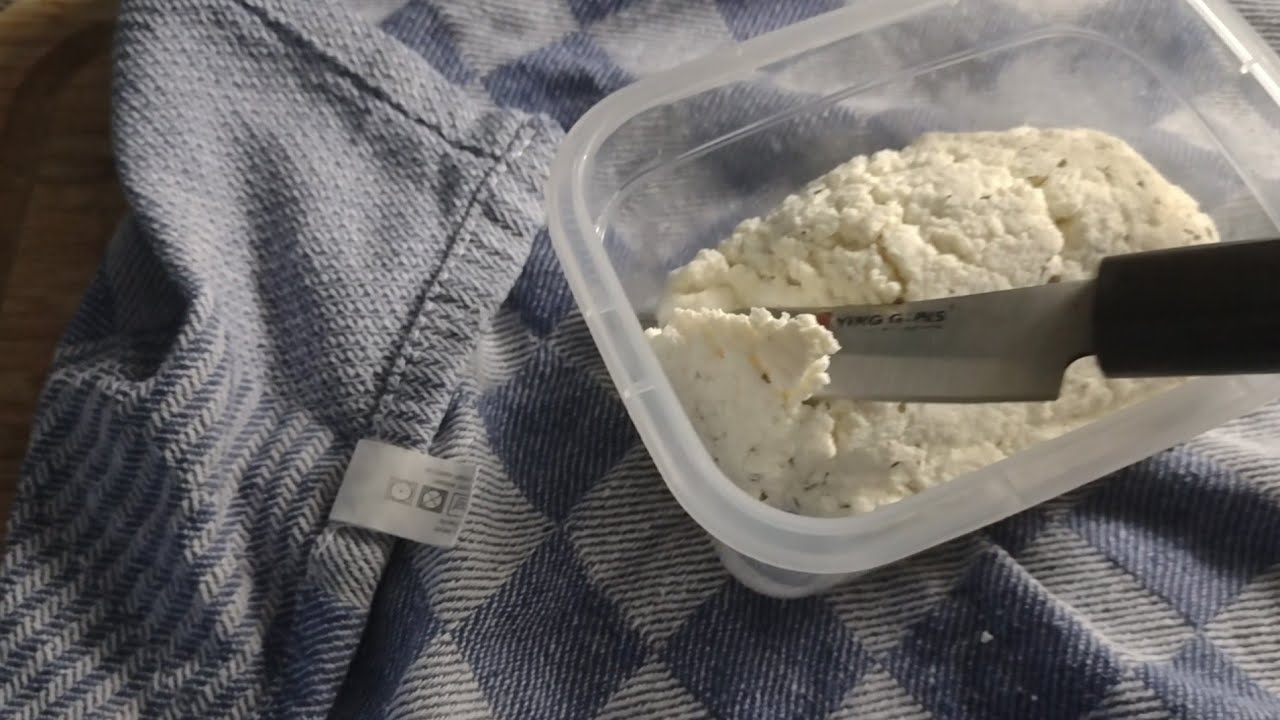 making creme cheese ,experiment - YouTube