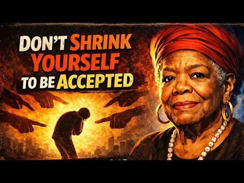 Don’t Shrink Yourself to Be Accepted | MAYA ANGELOU | Motivational ...
