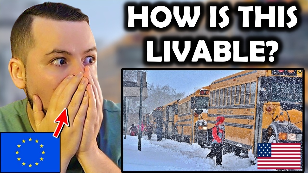 I Just Discovered How Extreme American Weather Can Get! - YouTube