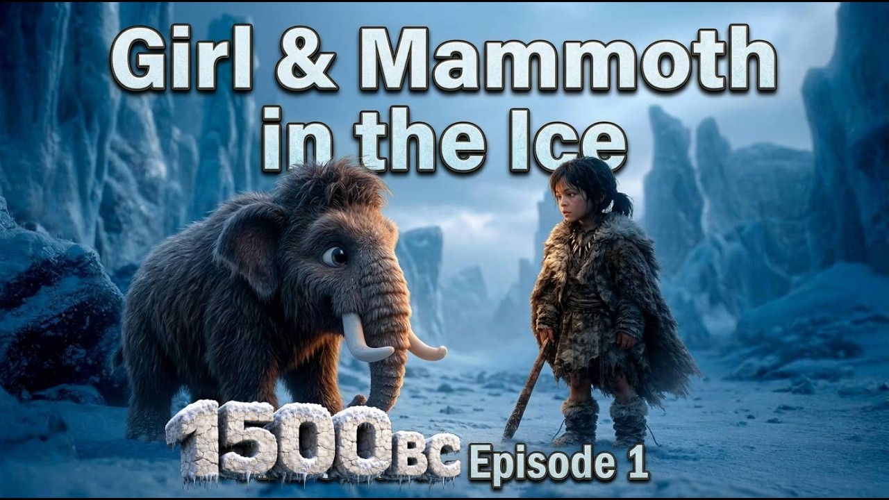 Ice Age Boy and Mammoth – Full Prehistoric Survival Story #iceage # ...