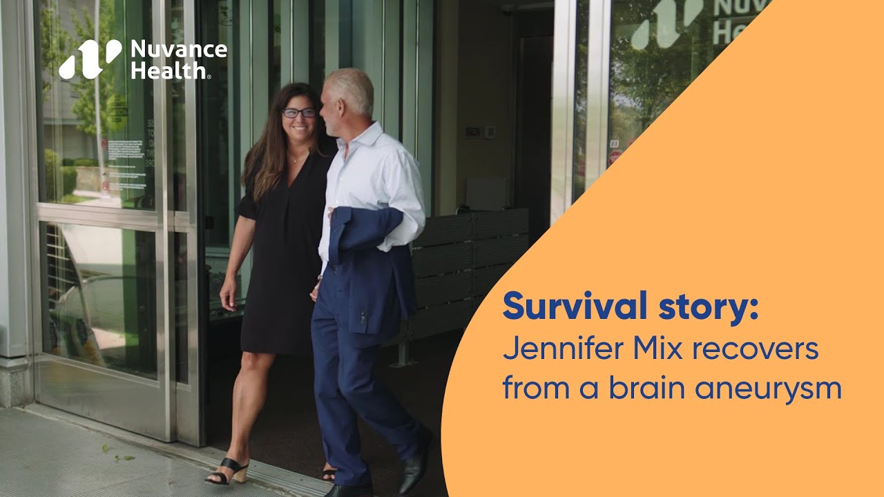Overcoming a Brain Aneurysm: Jennifer's Journey to Recovery - YouTube