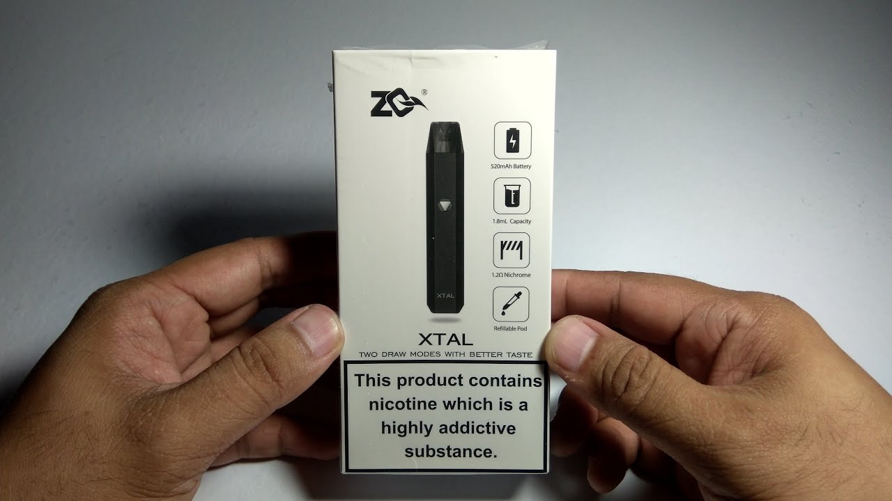 ZQ XTAL Pod System Kit - YouTube