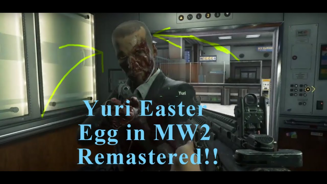 Yuri Easter Egg in Modern Warfare 2 Remastered!! - YouTube