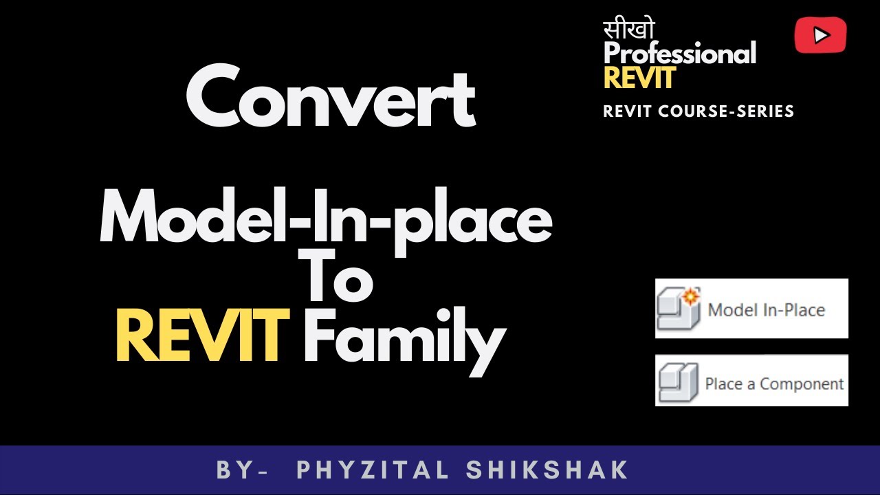 Revit Families: Model In-place VS Loadable Family (Revit Family ...