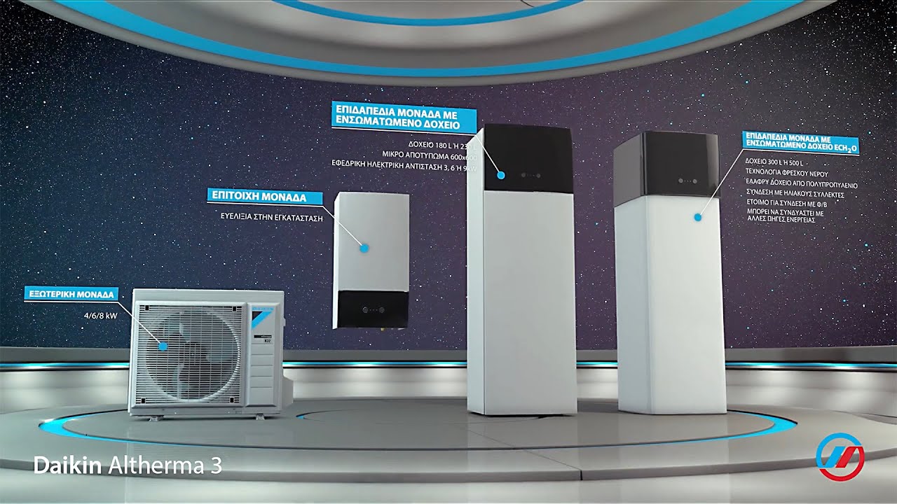 Αντλίες Θερμότητας τρίτης γενιάς Daikin Altherma 3 Θεσσαλονίκη ...