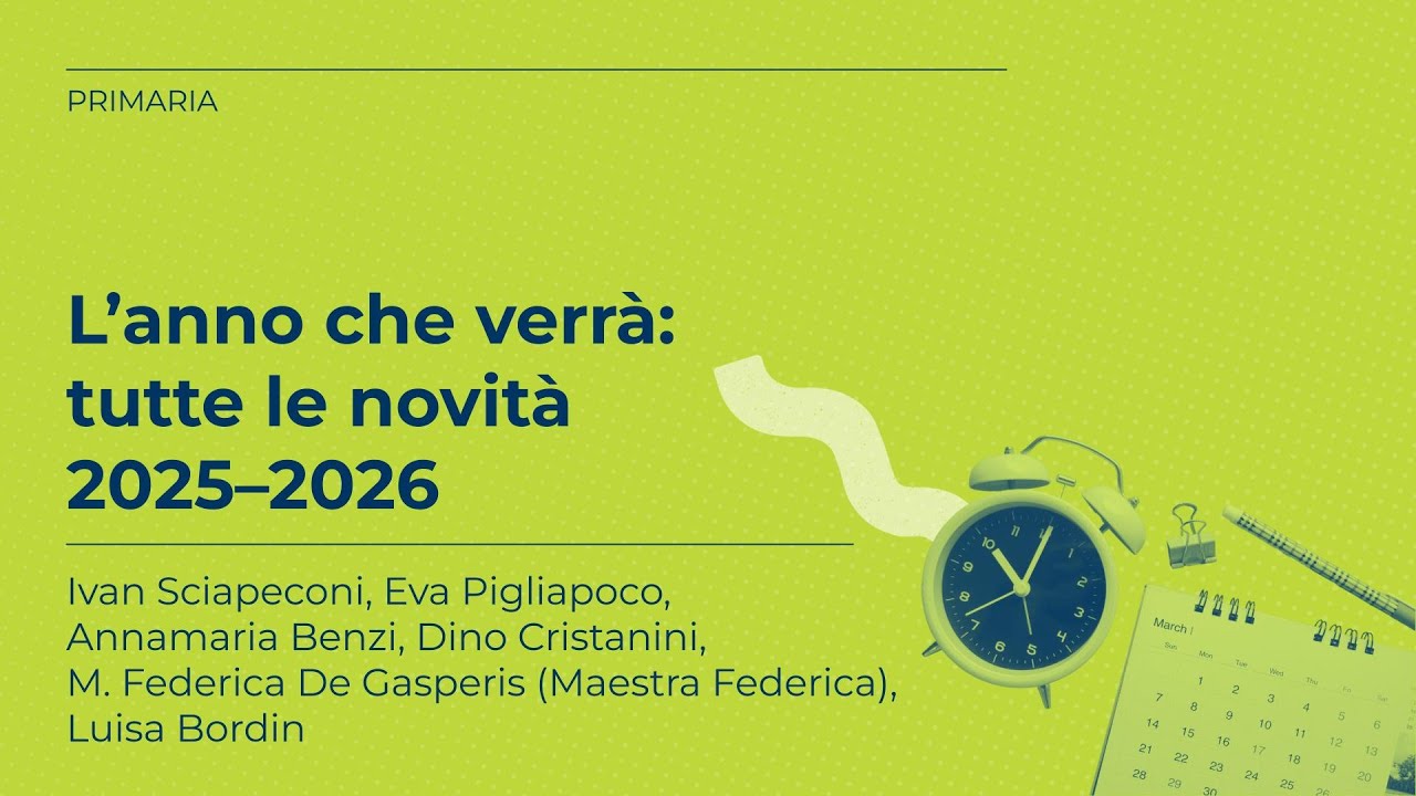 L’anno che verrà: tutte le novità 2025–2026 - YouTube