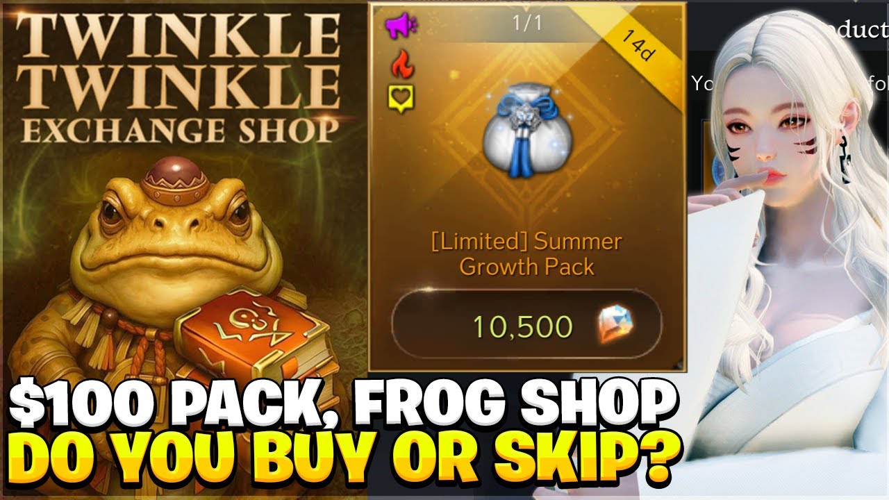 Lost Ark Valkyrie Event, Twinkle Frog Shop & $100 Pack Worth It? - YouTube