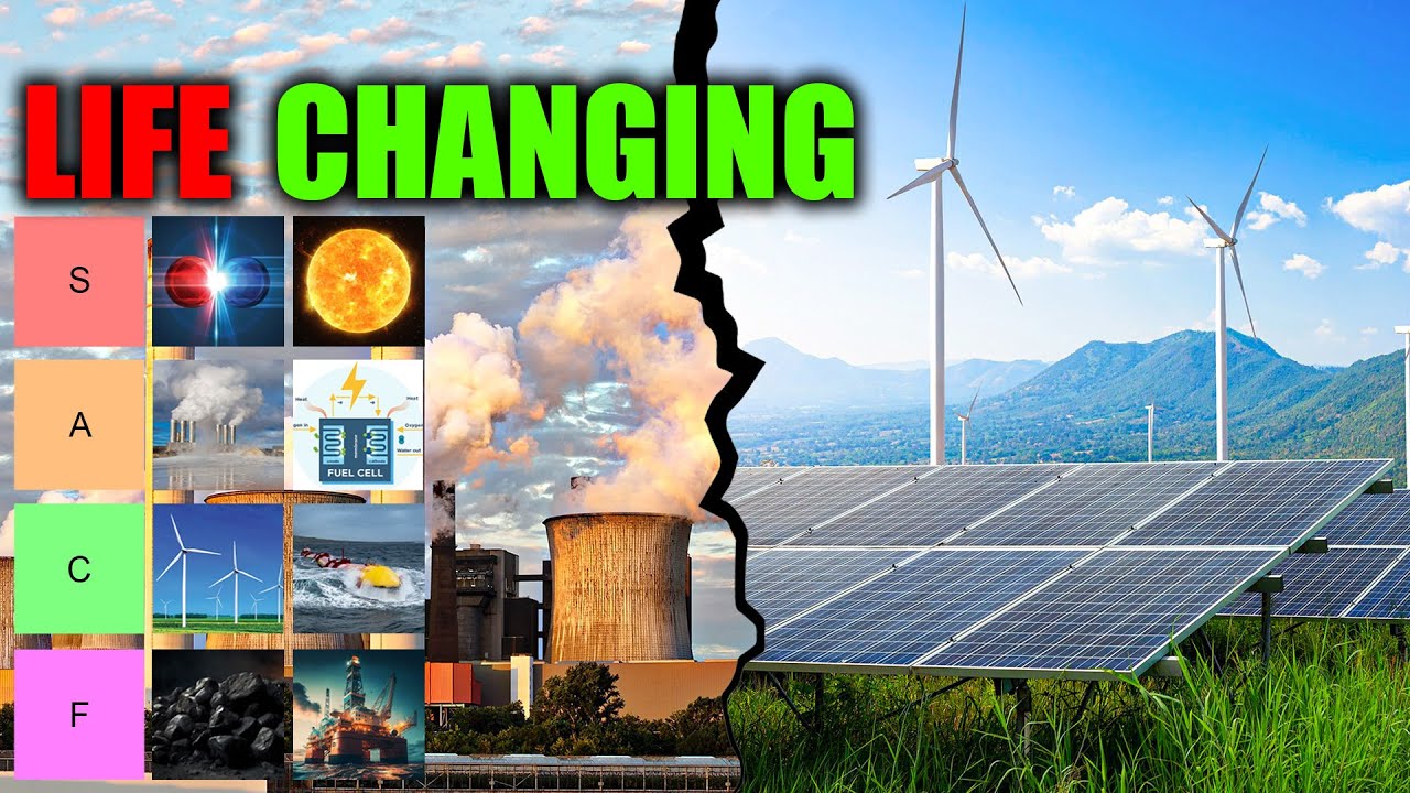 Ranking Every Energy Source from Worst to Best. The Ultimate Energy ...