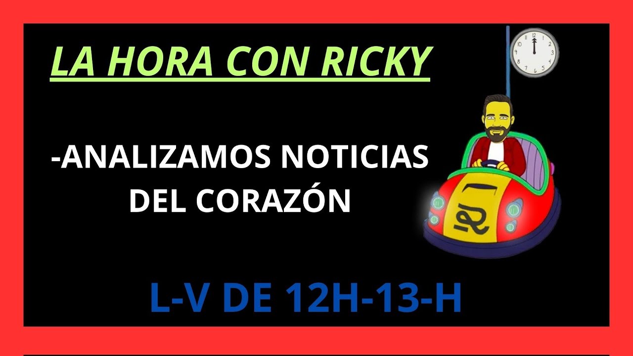 LA HORA CON RICKY 12/06/2024 - YouTube