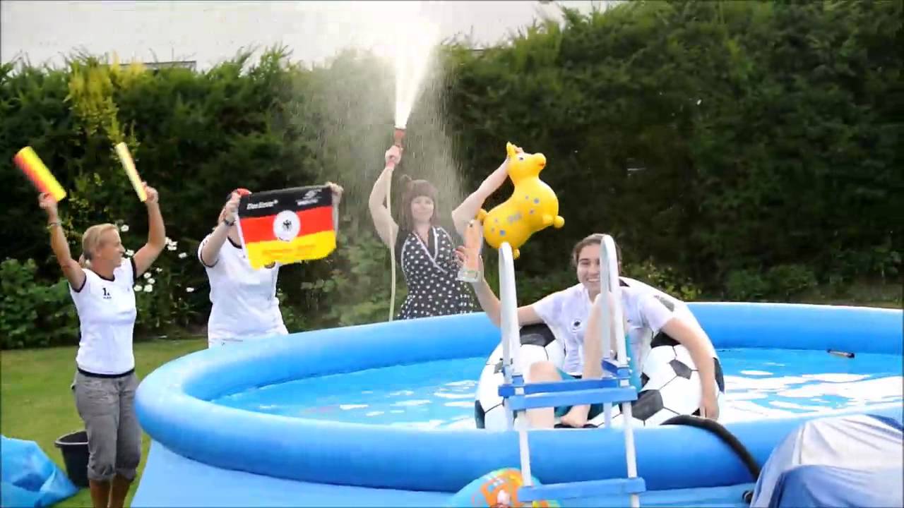 Cold Water Challange 2014 Voltigierverein Emmerbach e.V. - YouTube
