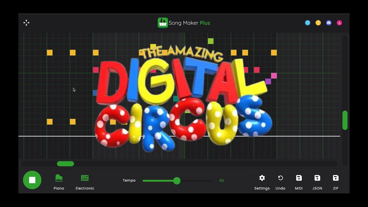 Your New Home - The Amazing Digital Circus (TADC) in Chrome Music Lab - YouTube
