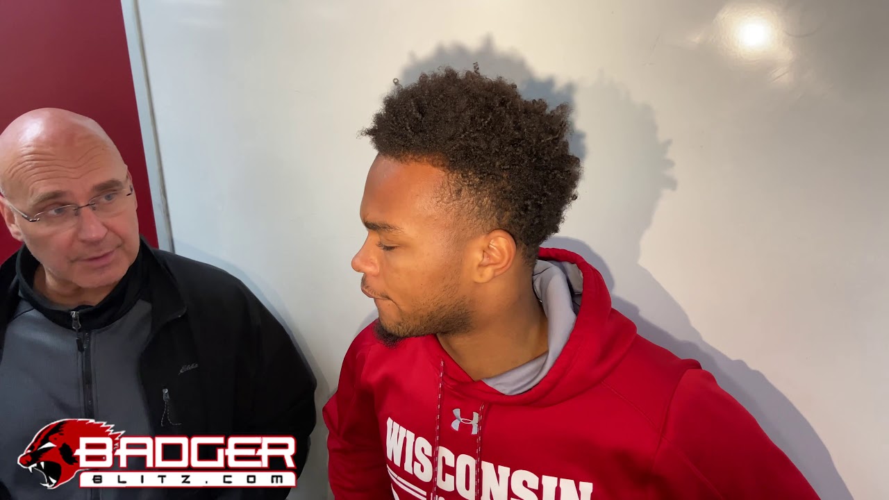 Wisconsin S Eric Burrell on cleaning up mistakes vs. Illinois ...