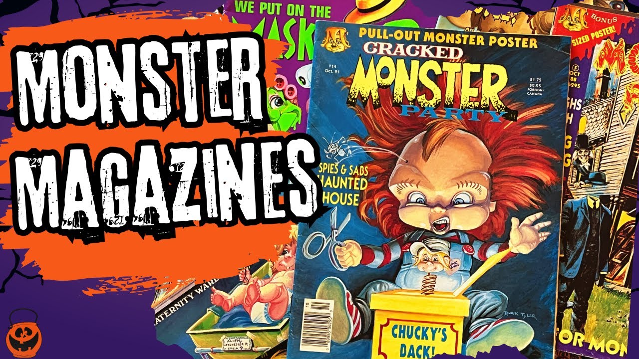 Weird Monster Magazines Must READ - YouTube