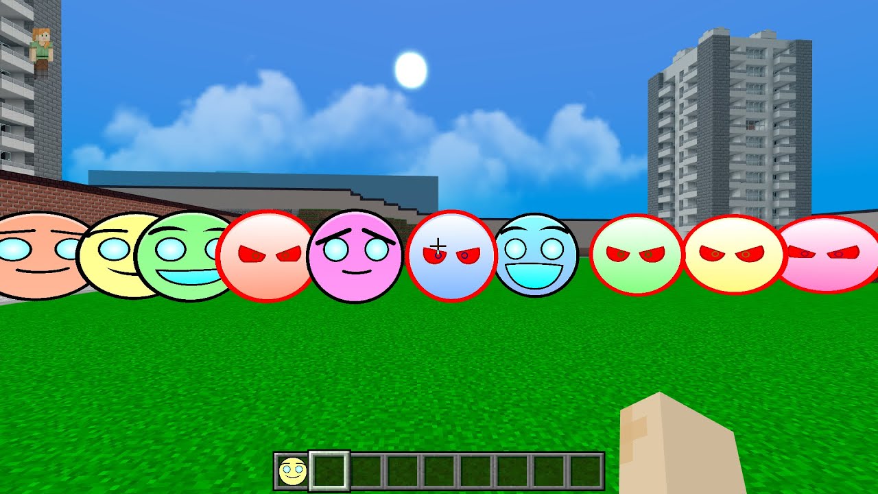 Custom Lobotomy Dash P2 | Geometry dash difficulty faces | MCPE - YouTube