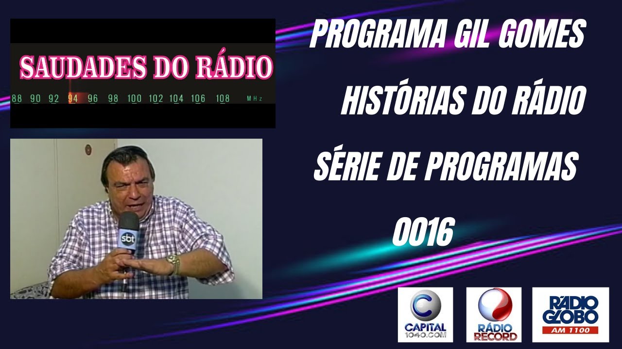 Serie 0016 Programas Gil Gomes - YouTube