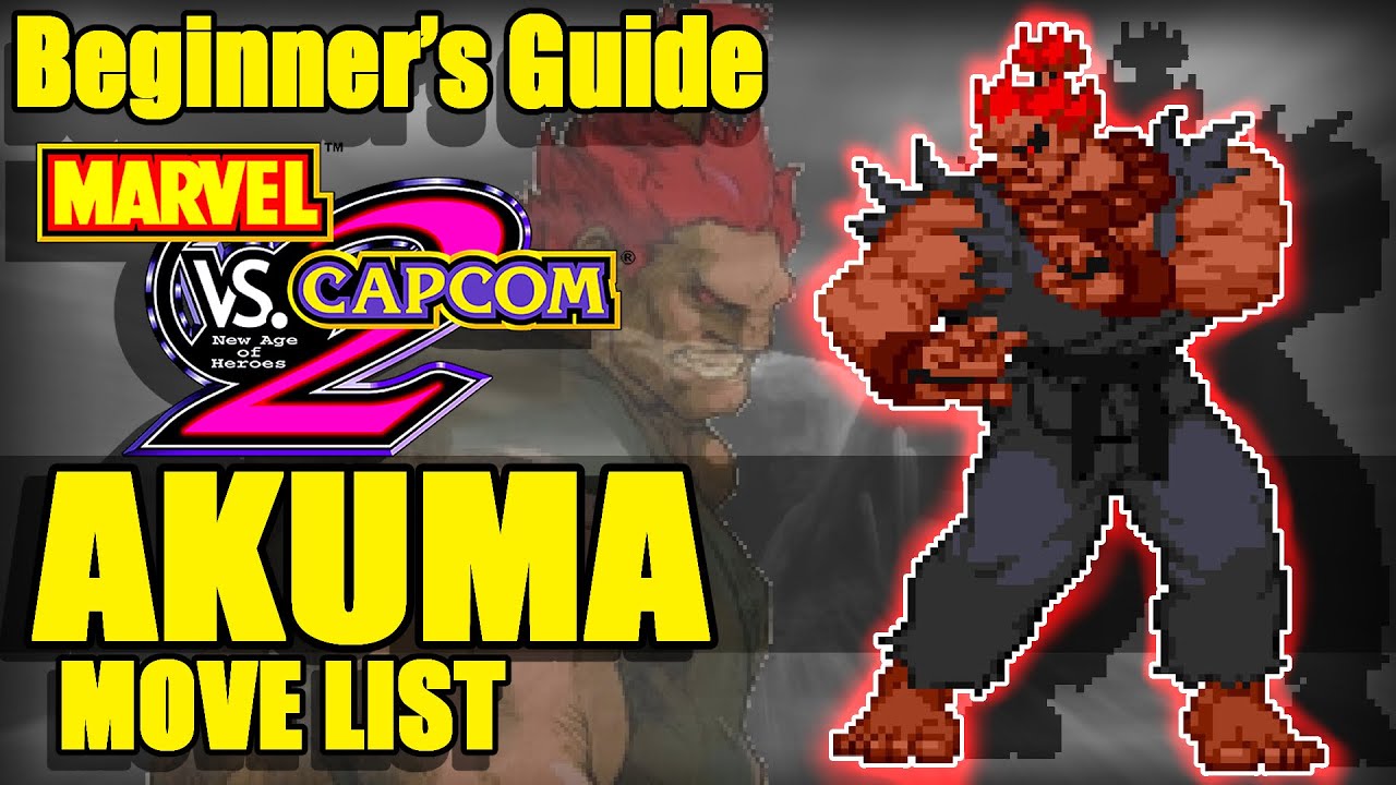 Best Akuma MVC2 Strategies for BEGINNERS! - YouTube