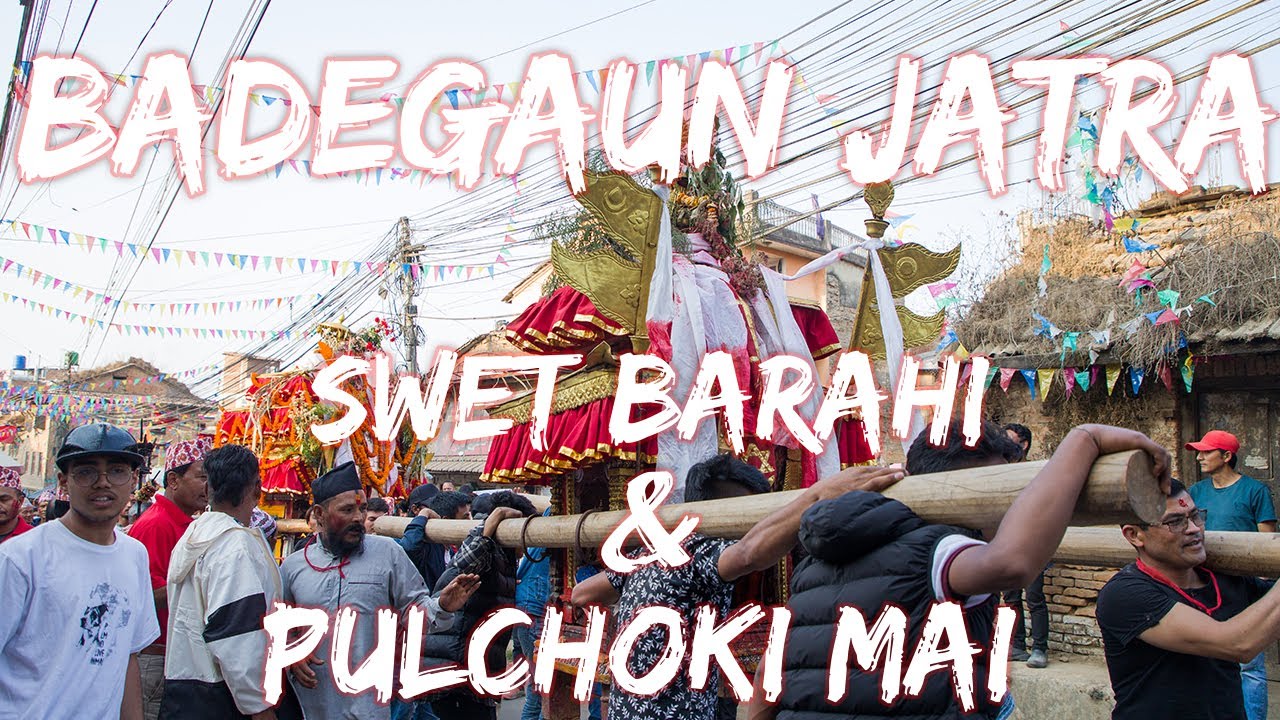 Swet Barahi and Pulchoki Mai Jatra | Badegaun Jatra | Badegaun,Lalitpur ...