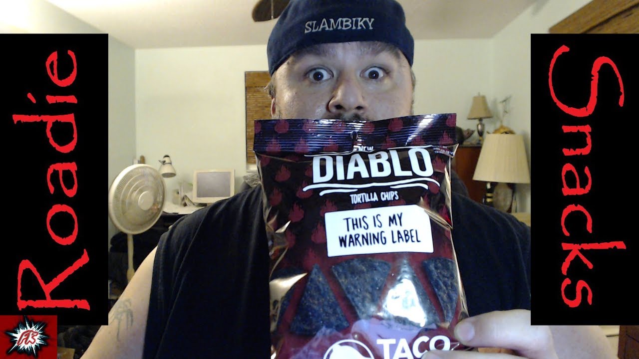Roadie Snacks: #64. Taco Bell Diablo Chips - YouTube