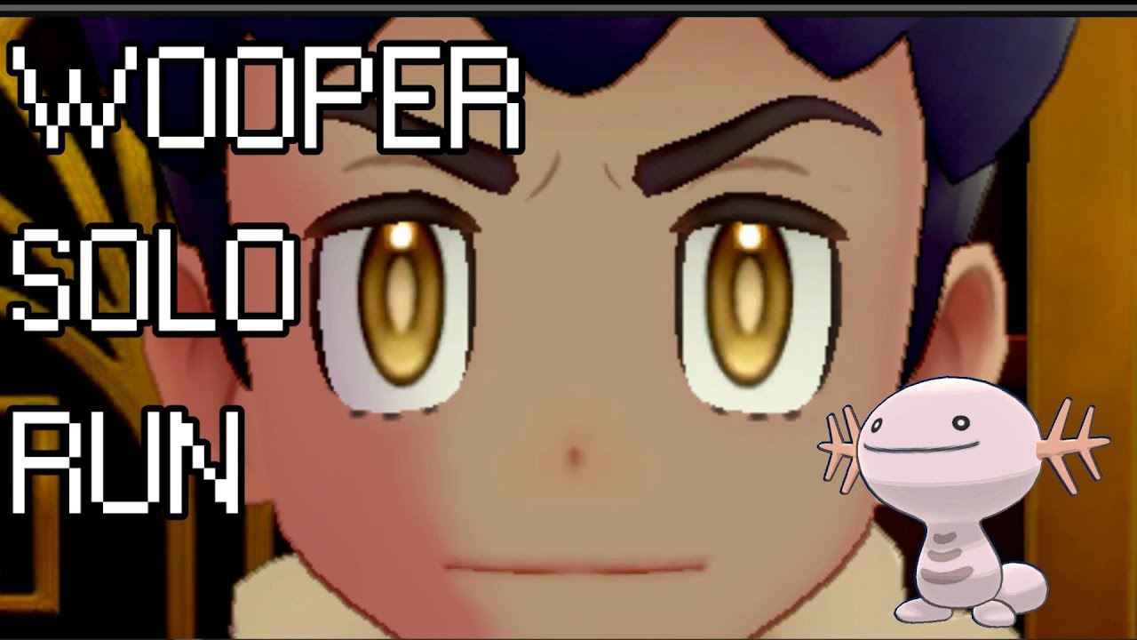 Can I Beat Pokémon Sword with ONLY Shiny Wooper? / Pokémon Solo Run ...
