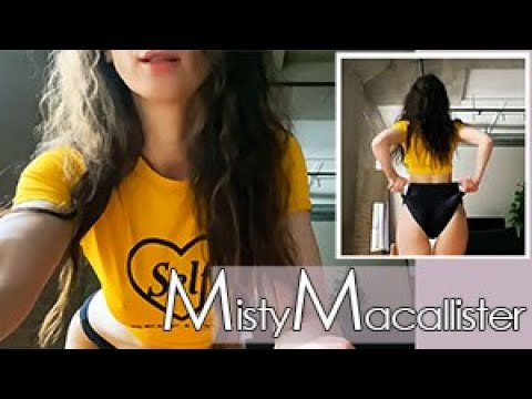 Trying on K&L satin panties: the Goddess panties in black!