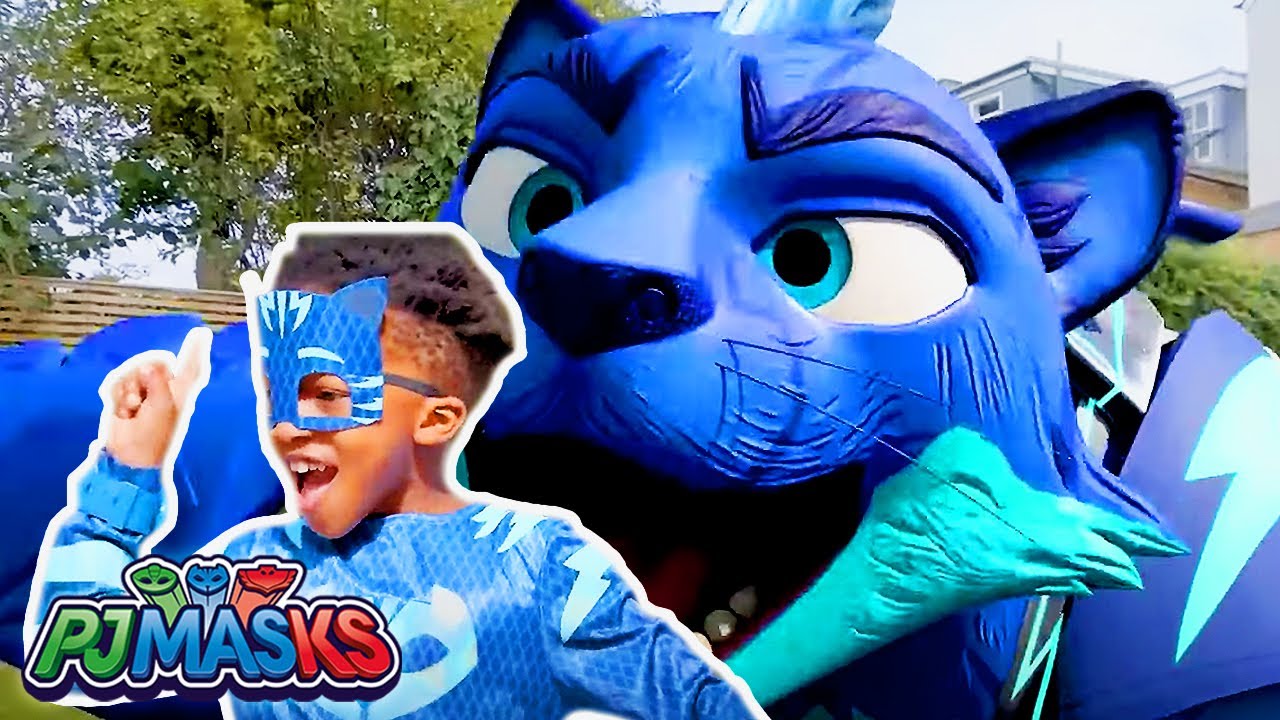 PJ Masks | PJ Riders & Catboy | PJ Masks in Real Life | Superhero ...