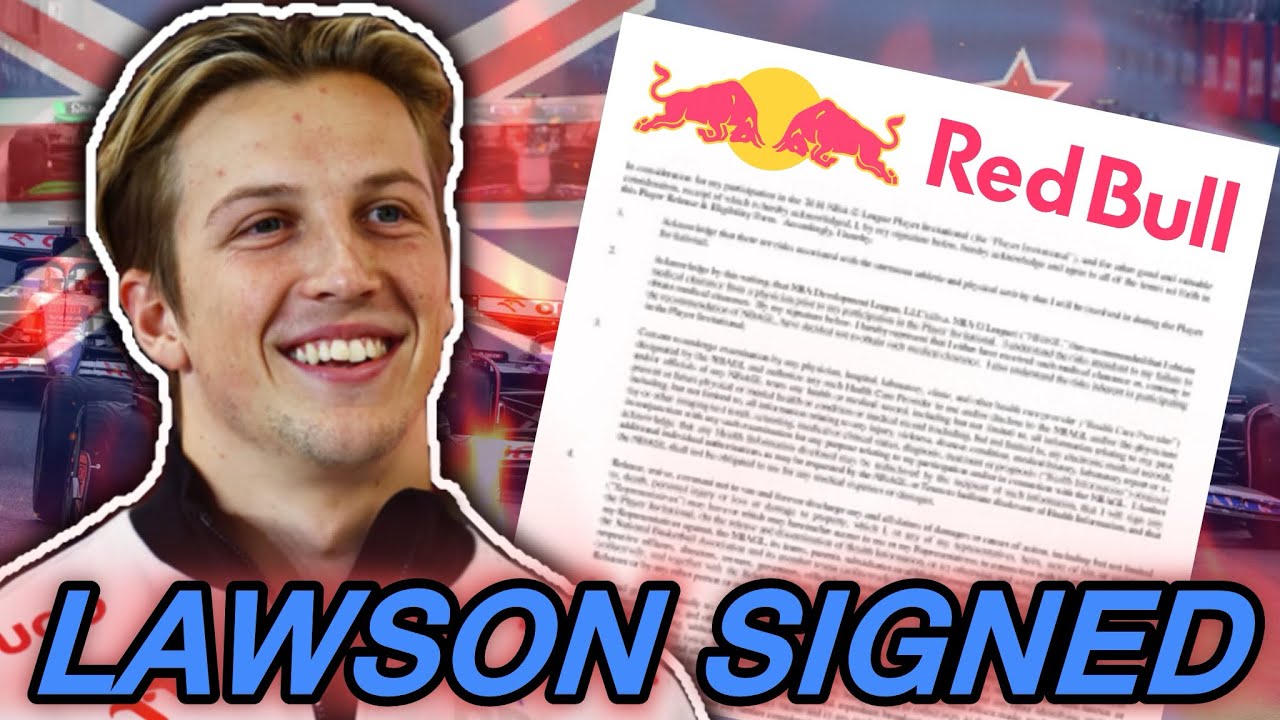 Liam Lawson OFFICIALLY REPLACING Sergio Perez at Red Bull in 2025 ?!? A Real Possibility?! - YouTube