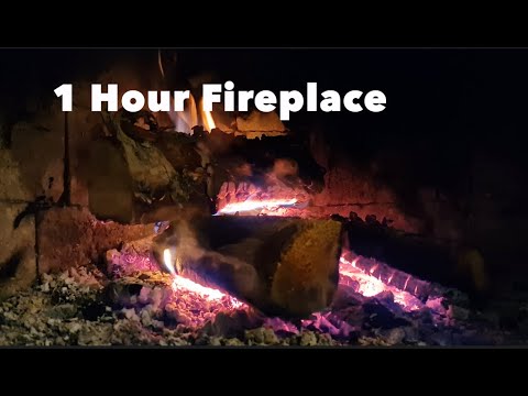 Fireplace, Kamin 1 hour , chimney shomine! - YouTube