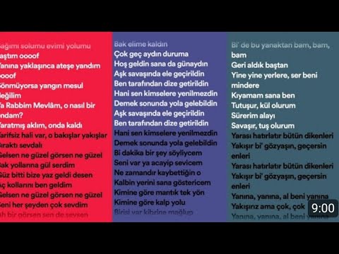 TIKTOK SPOTIFY LYRICS AKIMI #7