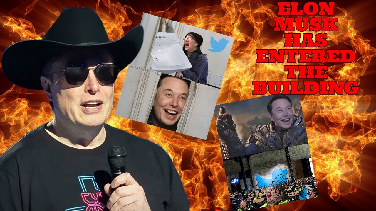 Elon Musk Has Arrived At Twitter Holding A Sink! Twitter Goes CRAZY And ...