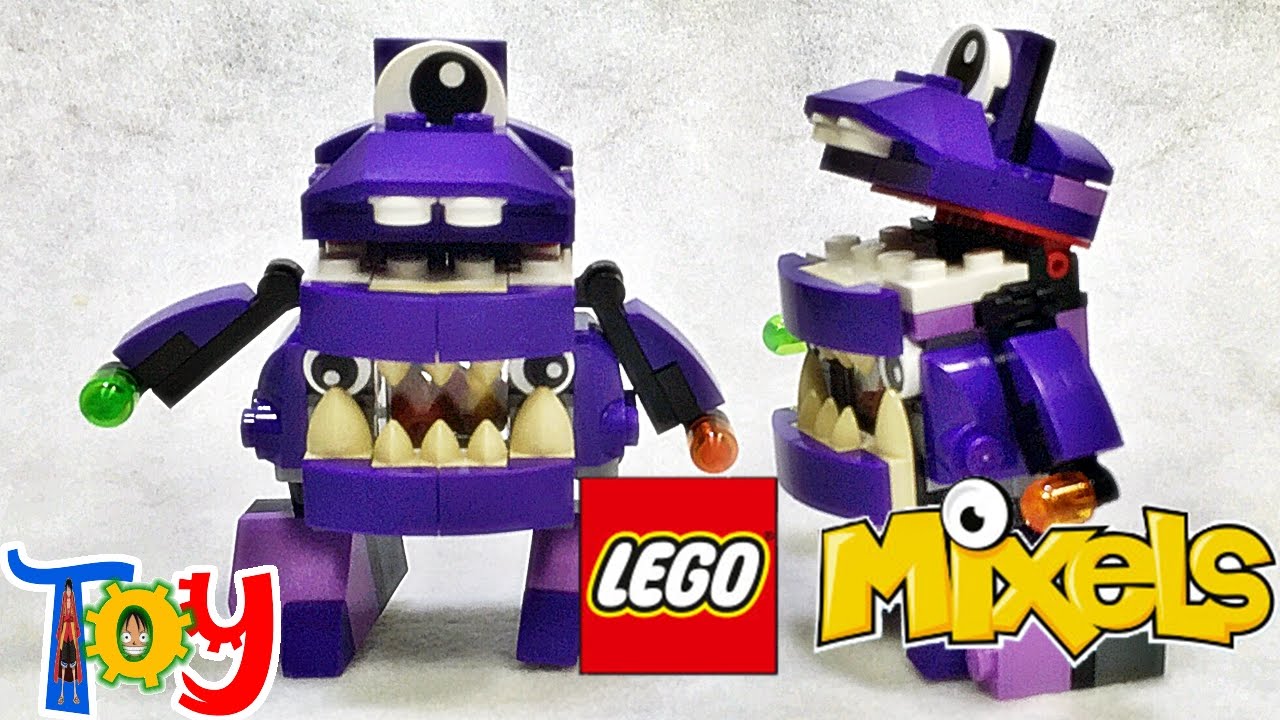 레고 믹셀 바카와카 41553 문초스 부족 조립 리뷰 Lego Mixels Vaka-Waka Munchos tribe ...