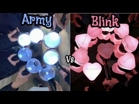 BTS 💜 Army vs blackpink 🖤💗 blinks #btsarmy #blinks - YouTube
