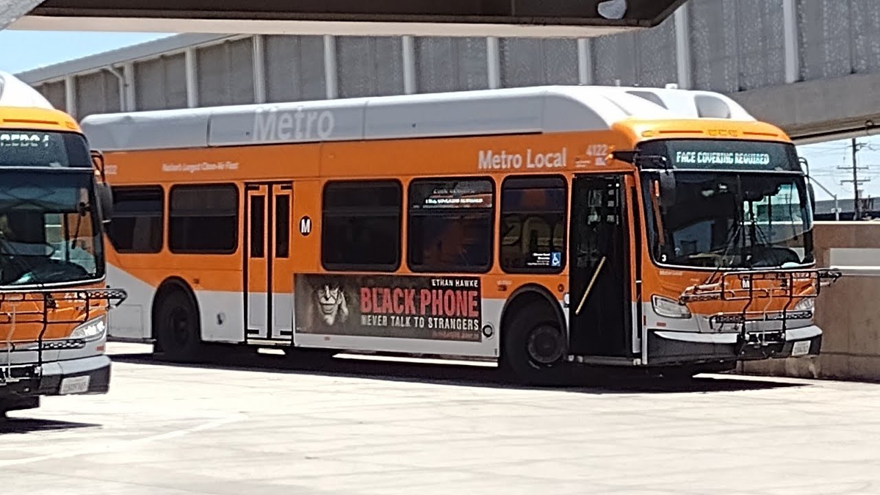 "Front View" Full Route LA Metro Line 854 Pico/Aliso Station to LA ...