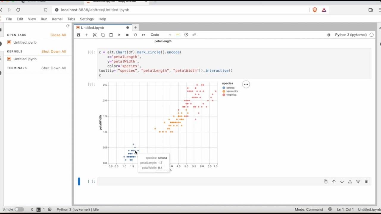Introducing Altair with Scatter Plots - YouTube