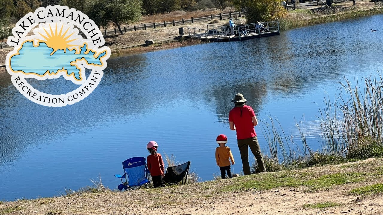 RV Camping at Lake Camanche in Northern California - YouTube